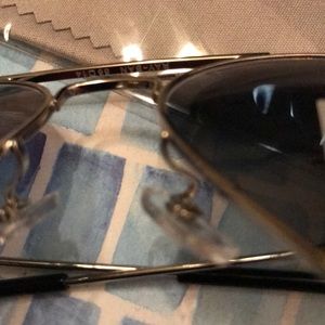 Ray-Ban | Accessories | Blue Gradient Rayban Aviator Sunglasses Size 58 ...